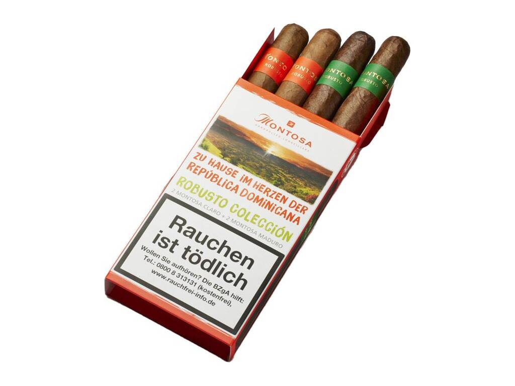 Montosa Sampler Robusto Colección 4er Zigarren
